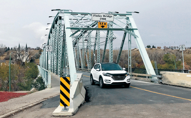 Finlay bridge reopens to vehicle traffic after deck project - Medicine ...