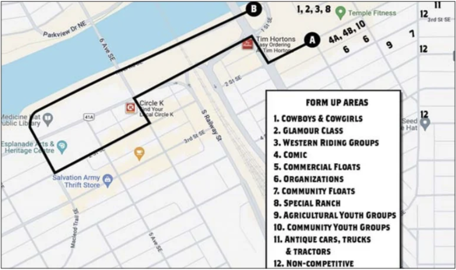 Stampede parade to follow new route with Third Street construction ...