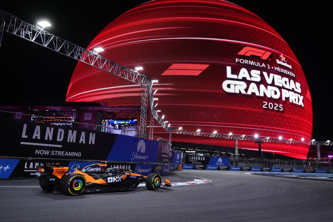 Las Vegas Grand Prix practice halted twice due to loose maintenance cover - Medicine Hat ...