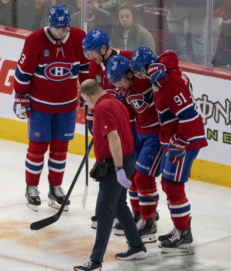 Forward Newhook, defenceman Guhle out long-term for Canadiens after ...