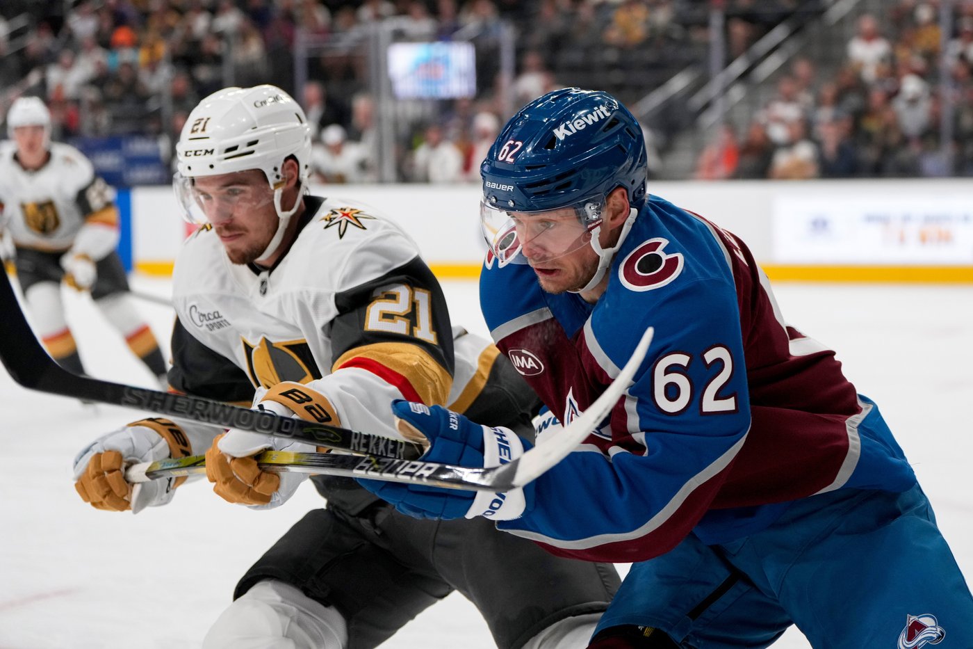 Martin Necas shines in Avalanche's victory over the Golden Knights - Medicine Hat NewsMedicine ...