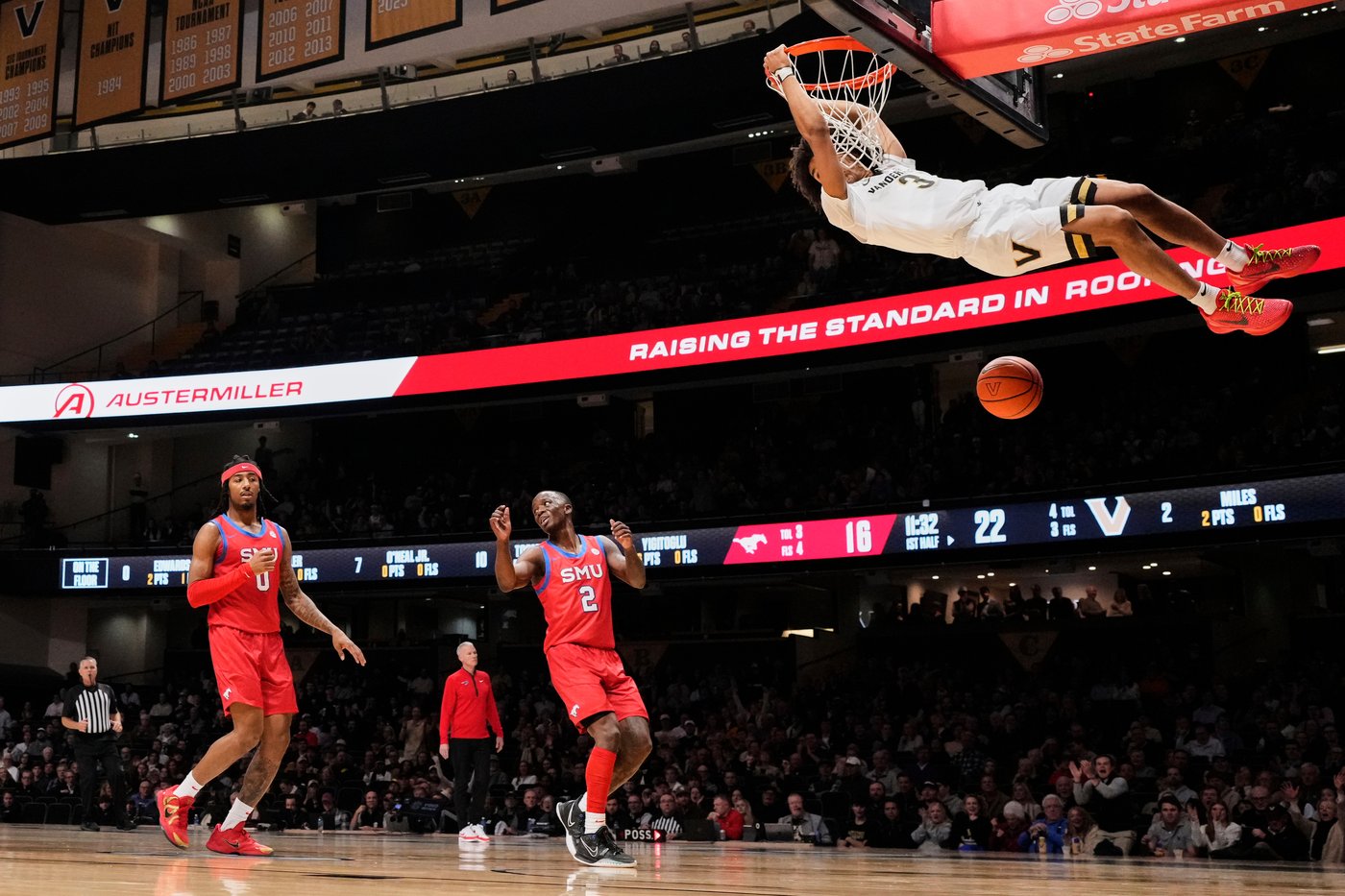 Tyler Tanner scores career-high 26 as No. 17 Vanderbilt beats SMU in ...