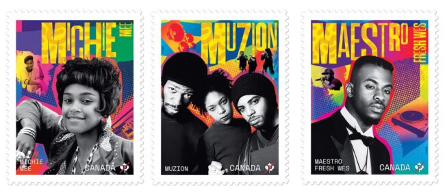 New Canada Post stamps honour Black Canadian hip-hop icons - Medicine ...