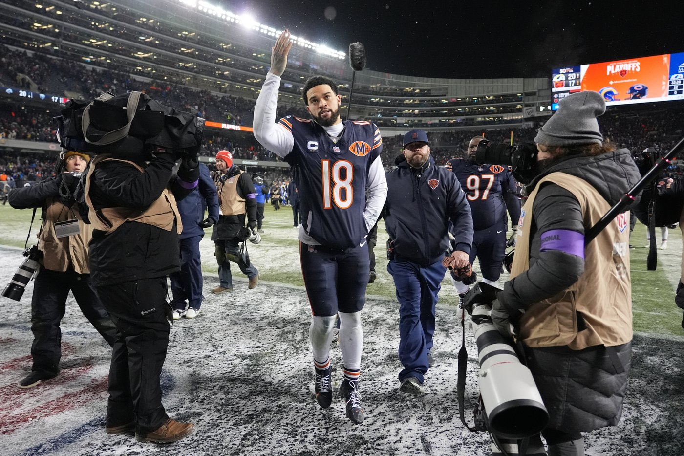 Caleb Williams and the Bears see bigger things in store after making strides under Ben Johnson ...