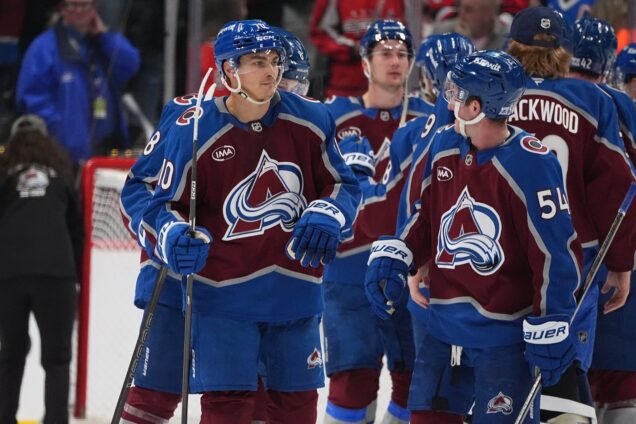 Avalanche reward defenseman Sam Malinski's breakout season with a 4 ...