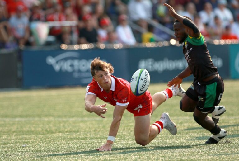 Canadian men win two of three, top Pool B at Dubai rugby sevens ...