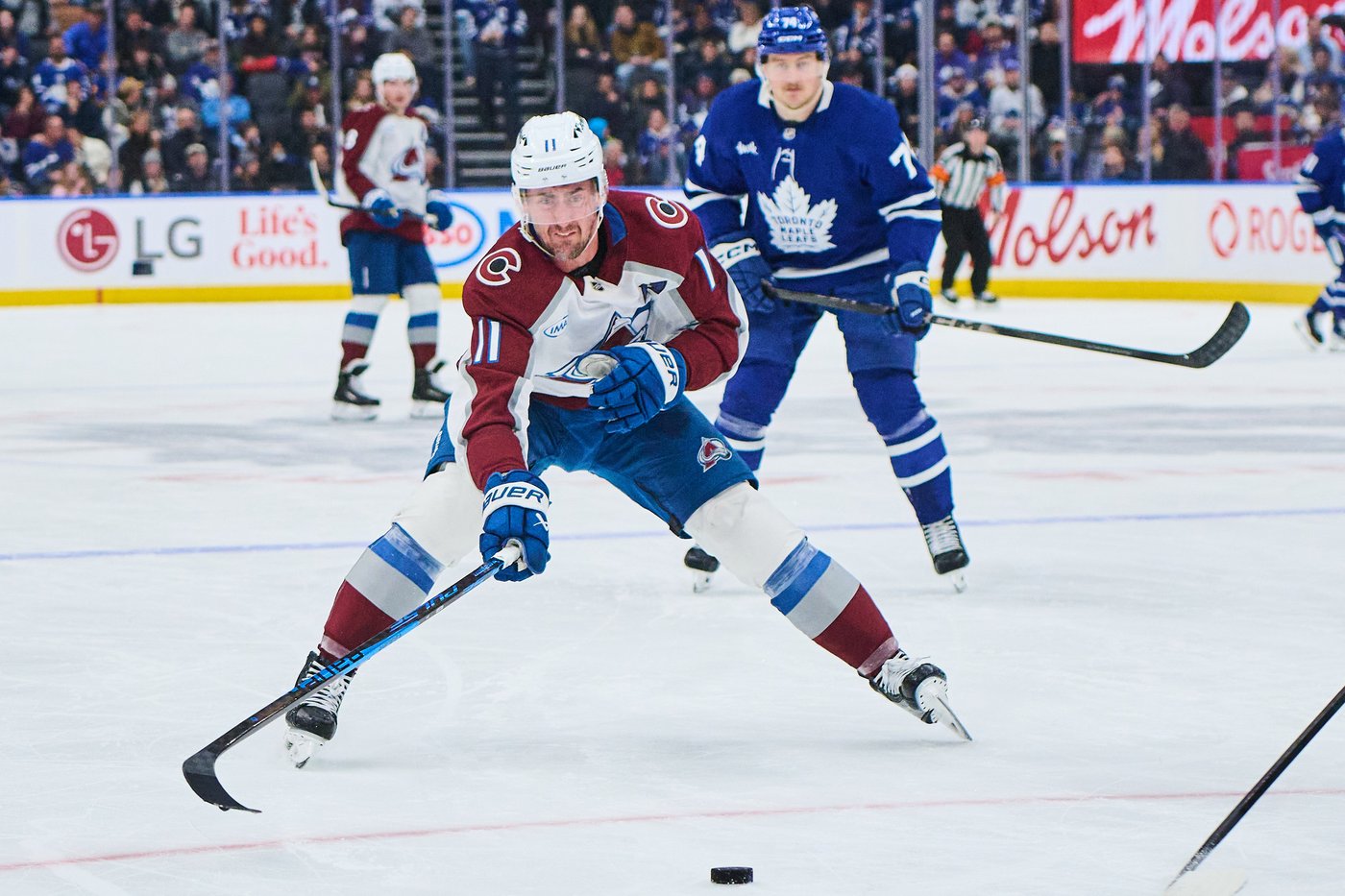 NHL roundup: Nelson nets hat trick as Avalanche beat Maple Leafs 4-1 ...