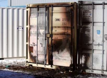 Fire crews quick to snuff out shipping container blaze - Medicine Hat ...