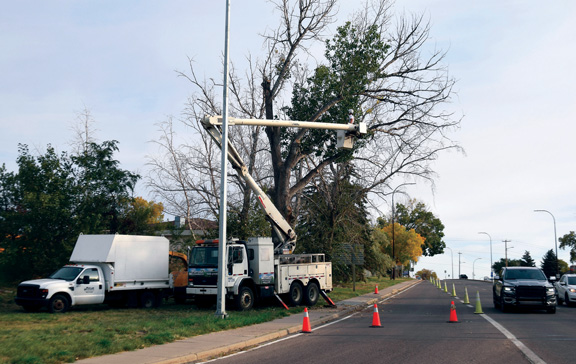 Parks crews cleaning up highway interchange 'eyesore' - Medicine Hat ...
